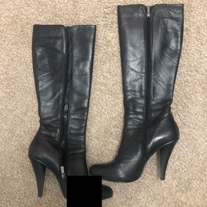 Poison | Shoes | Poison Laced Up Black Boots 65 | Poshmark